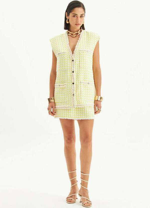 Saia Evasê Alfaiataria A0400 - Lanca Perfume Oficial