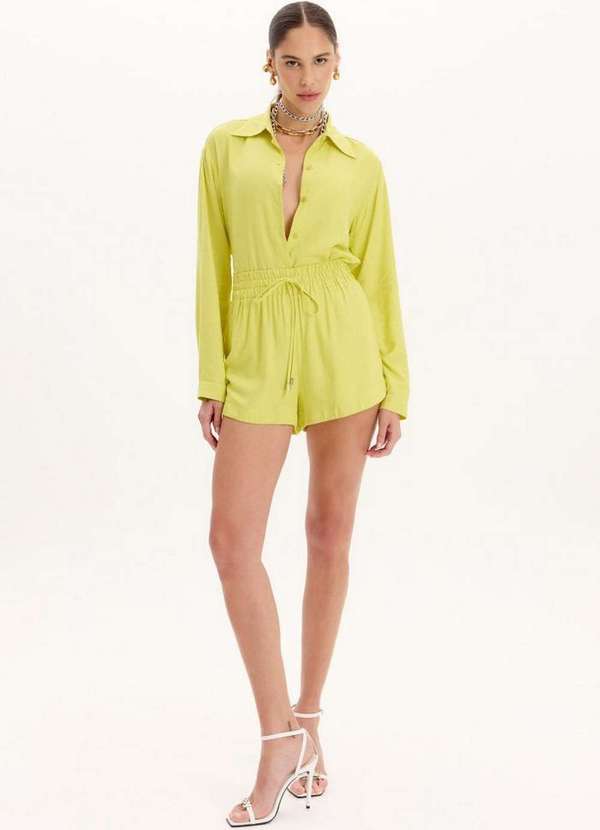 Short Curto Boxer com Cós Elástico e Amarração Frontal A2026 - Lanca ...