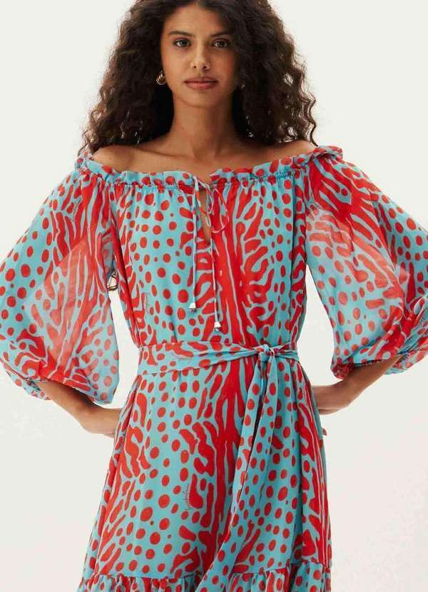 Vestido Longo 09886 - Lanca Perfume Oficial