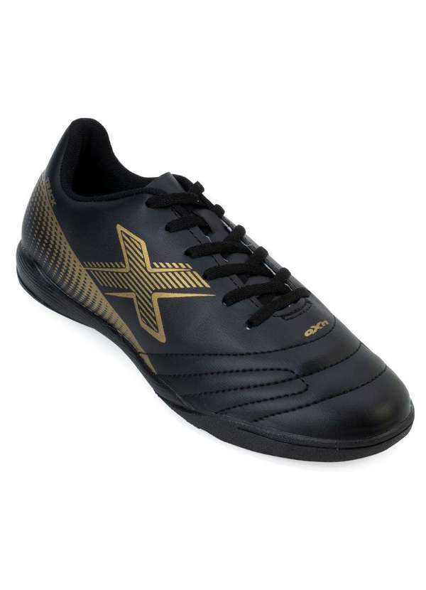Chuteira Futsal Oxn Track-Ox22 Preto/Dourado - Tenishoes