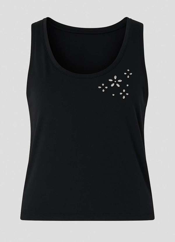 Regata com Aplicacoes Preto - Ritmi Studio