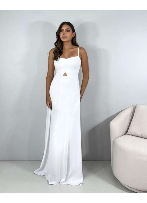 Vestido Lanna Branco - Closet RC