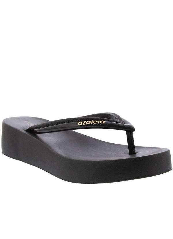 Tamanco Azaleia Jana Light Plataforma Preto Preto - Studio Z