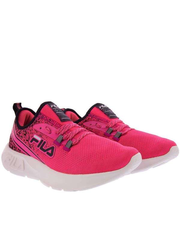 Tênis Fila Stay Esportivo Feminino Tecido Neon Rosa Pink - Studio Z