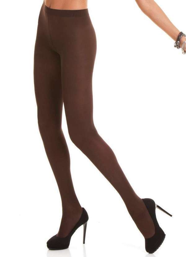 Meia Calça Fio 40 Opaca Trifil 6345 240-Marrom-Cafe - Meias Sao Jorge