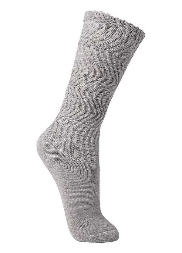Meia Aeróbica Lupo 4830-003 8020-Cinza - Meias Sao Jorge