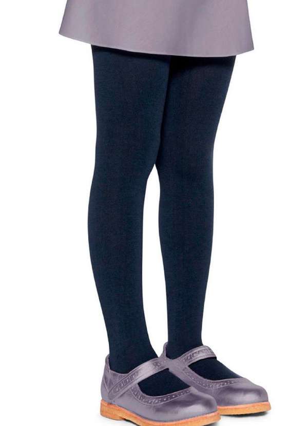 Meia Calça Infantil Fio 80 Opaca Lobinha 2526-001 2800-Marinho - Meias ...