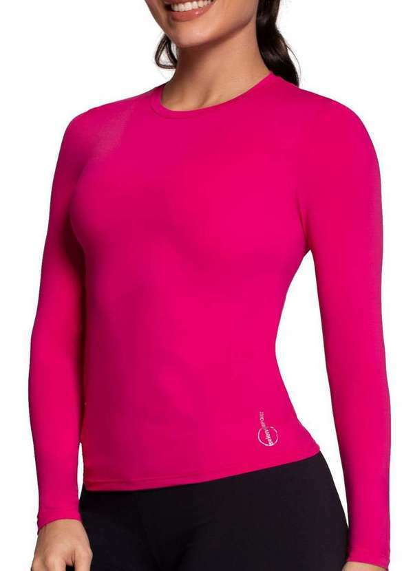 Camiseta Feminina Uv Selene 20750-003 822-Pink - Meias Sao Jorge