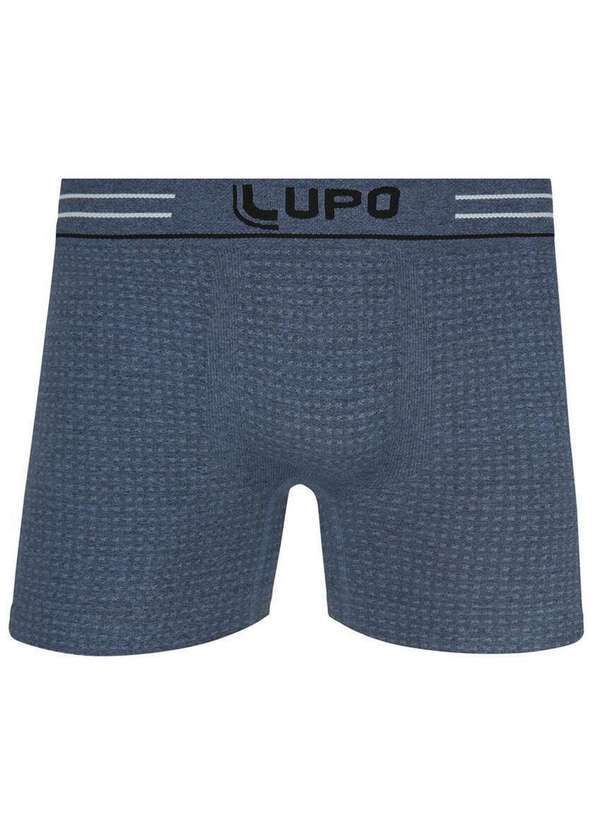 Cueca Boxer Lupo 733-017 2370-Azul - Meias Sao Jorge