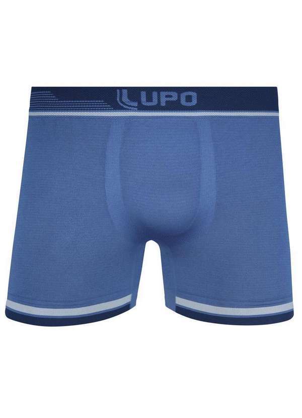 Cueca Boxer Lupo 766-013 2370-Azul - Meias Sao Jorge