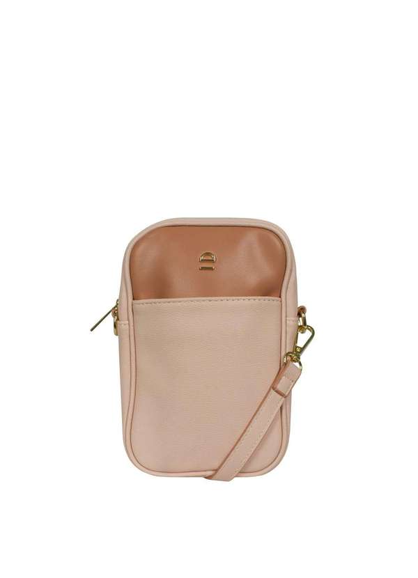 Bolsa Transversal Shoulder Bag Bicolor Le Postiche Rosa - Le Postiche