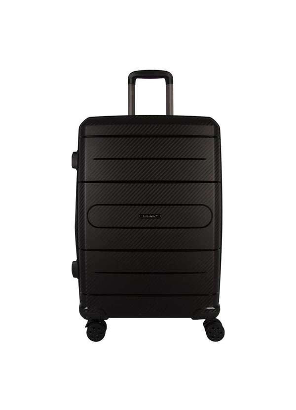 Mala de Viagem Média com Rodas 360° Berlim Black Le Postiche Preto - Le ...