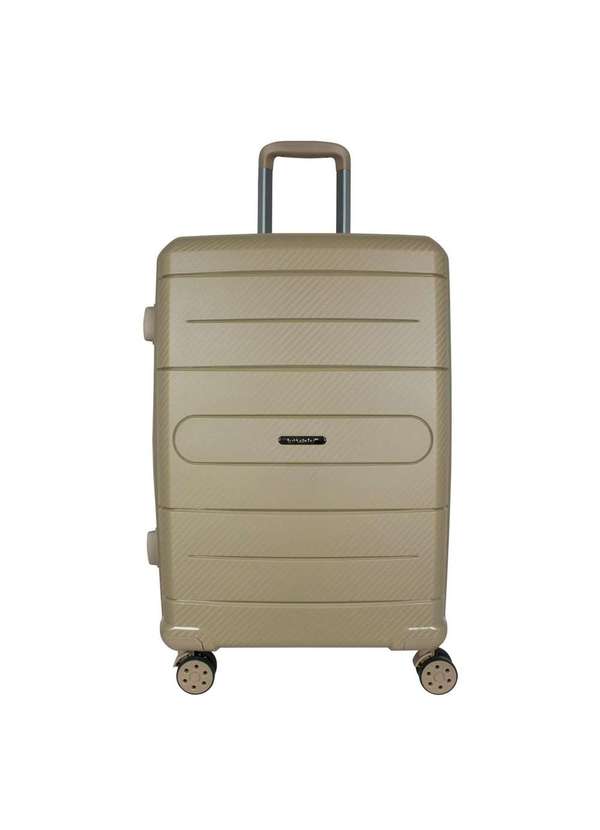 Mala Média 23kg Rígida Rodas Giro 360° Berlim Black Le Postiche Cáqui ...