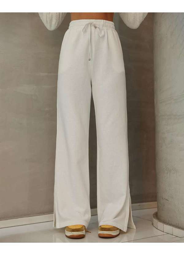 Calca Dot Clothing Moletom Offwhite Branco - Dress Us