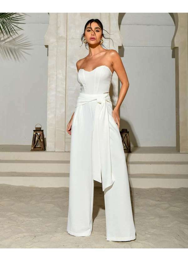 Calca Dot Clothing Multiformas Offwhite Branco - Dress Us