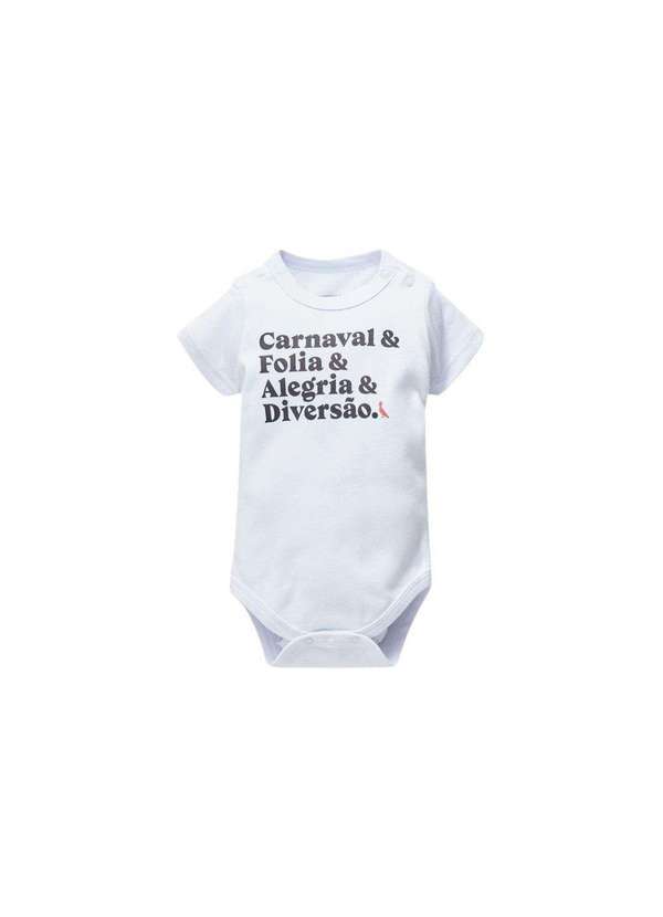 Body Bb Estampa Diversão Reserva Mini Branco - Reserva
