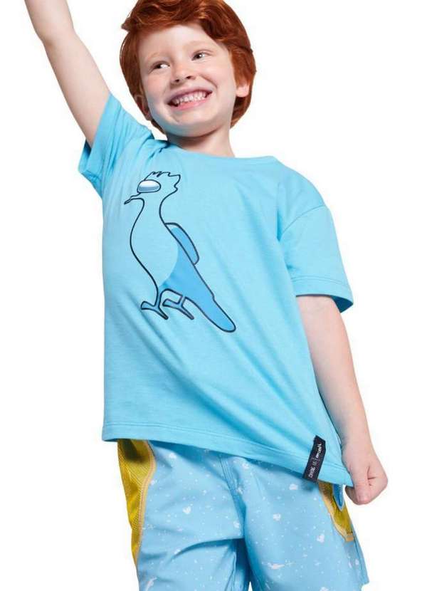 Tshirt Mini Among Us Color Reserva Mini Azul - Reserva