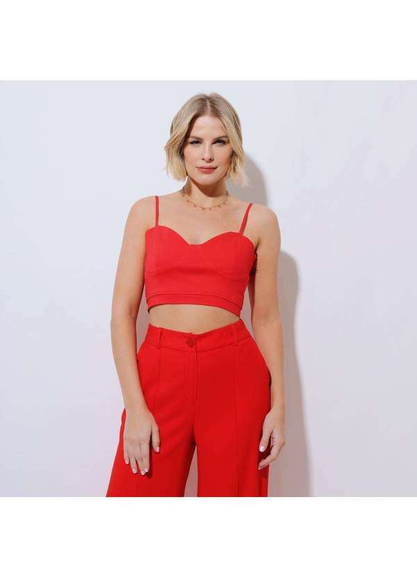 Top Eight Brand Glenda Feminino Vermelho - Eight Brand