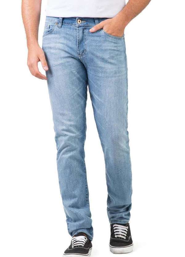 Calca Jeans Slim Clara Destroyer Azul - TACO