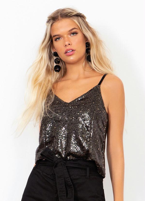 Blusa Preto - Doce Trama