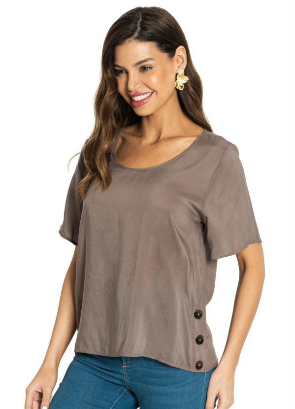 Blusa Feminina Marrom - Rovitex