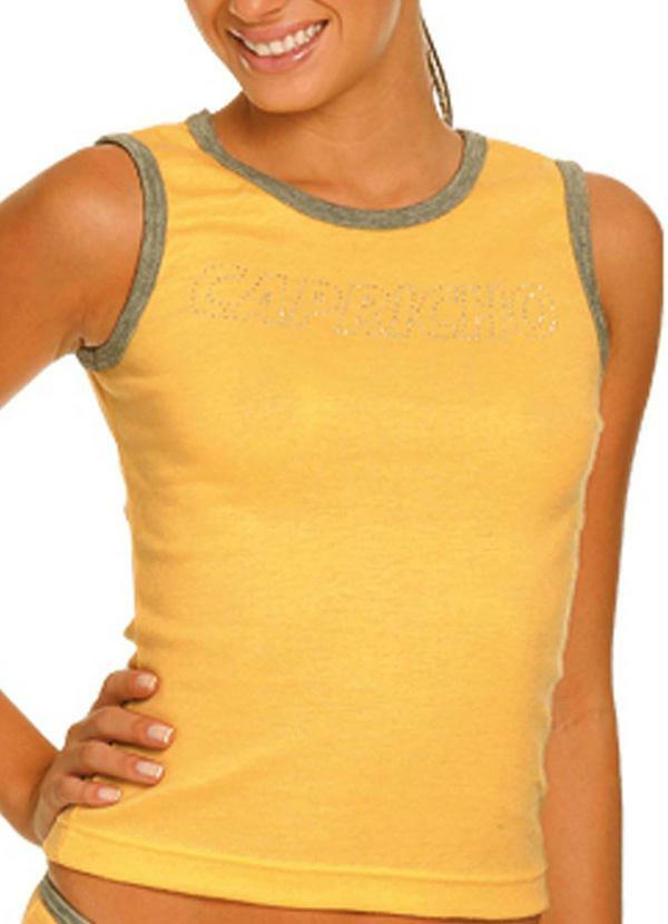 Camiseta Marcyn Capricho Homewear Amarelo - Marcyn Capricho