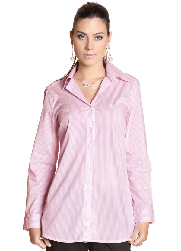Camisete Listrada Rosa - Quintess