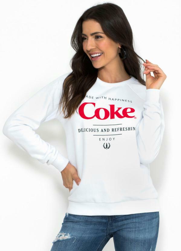 Moletom Estampado Branco - You Premium