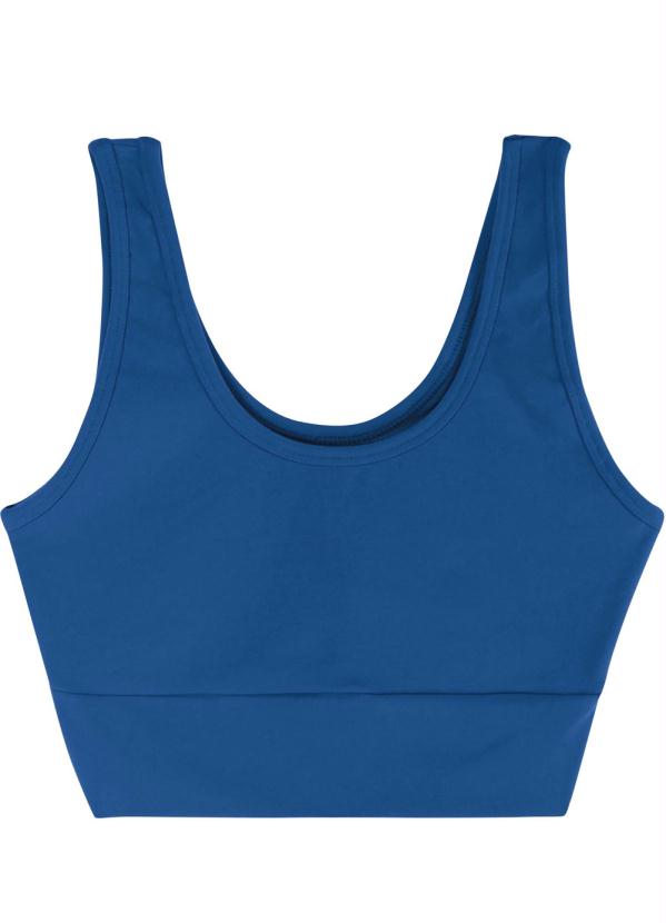 Top Azul Evolution Plus Feminino - Enfim
