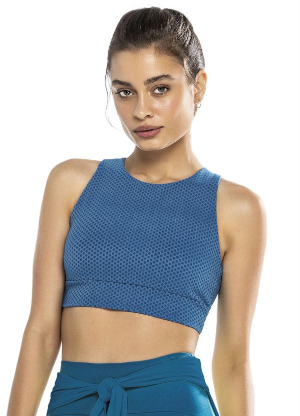 Top Azul Tradicional Supplex® Active - Enfim