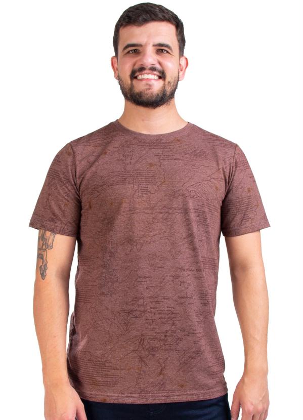 Camiseta Marrom - Rovitex
