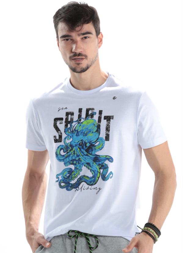 Camiseta Mc Octopus Branco - SVK