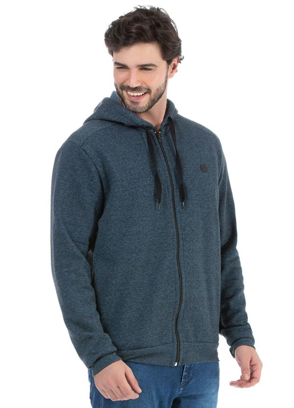 Jaqueta com Capuz Explorer Azul - SVK