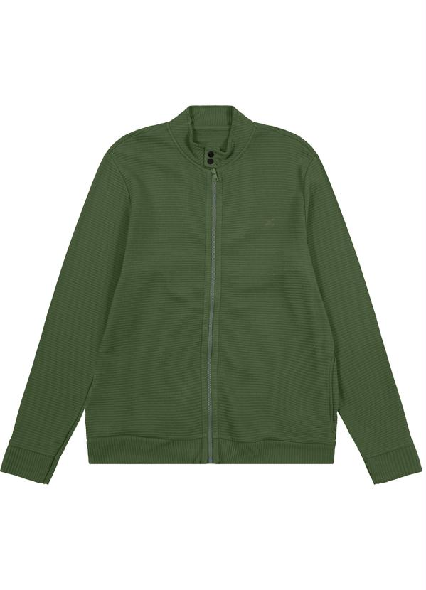 Jaqueta de Moletom Masculina Verde - Cativa
