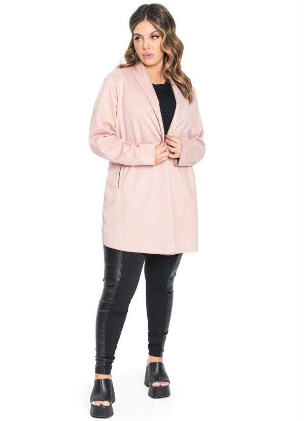 Casaco Feminino Twill Rosa - Secret Glam