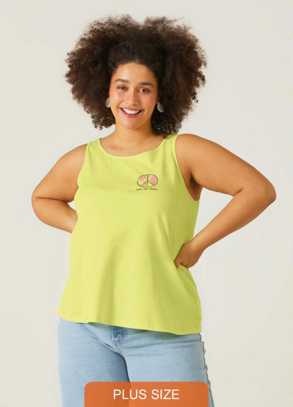 Blusa Save The Earth Plus Verde - Malwee