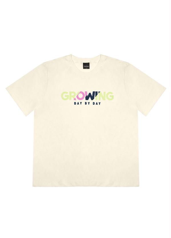 Blusa Feminina Growing Bege - Rovitex Kids