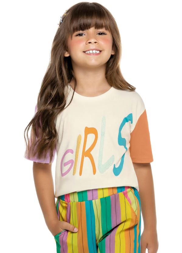 Blusa Girls Infantil Rosa - Trick Nick