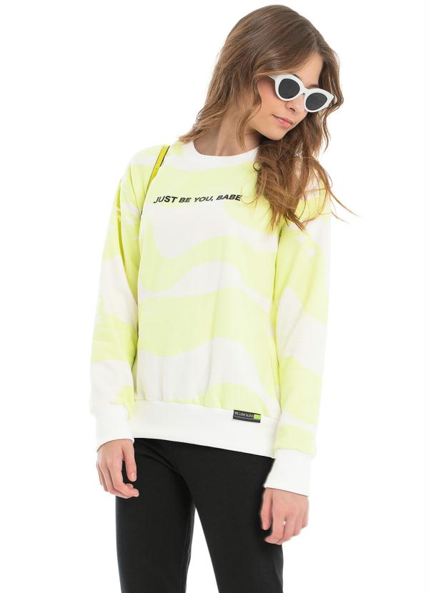 Blusão Moletom Verde - Gloss