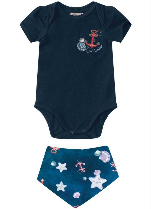 Body Azul Marinho Ocean Coast - Carinhoso