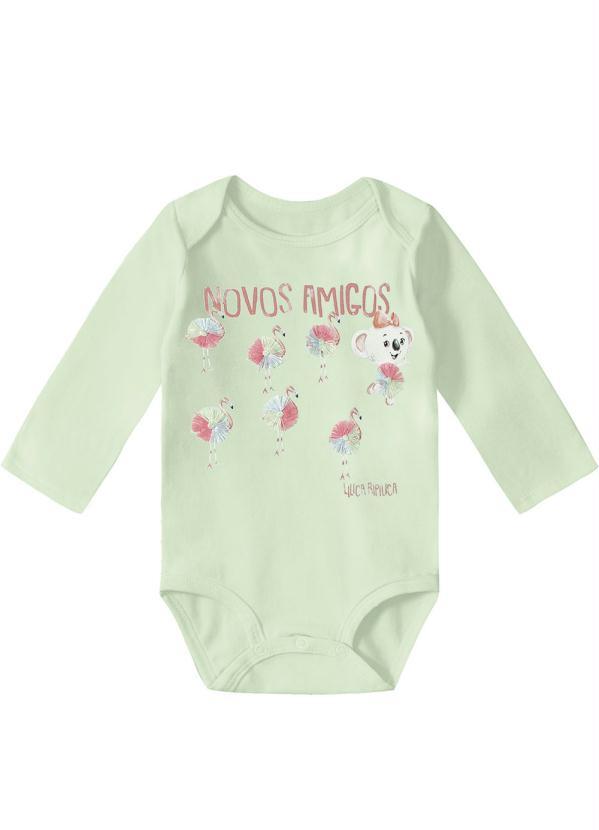 Body Verde Bebê Menina - Lilica Ripilica