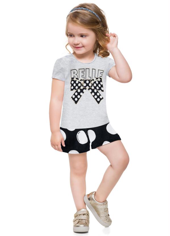 Conjunto Infantil Feminino Mescla - Milon