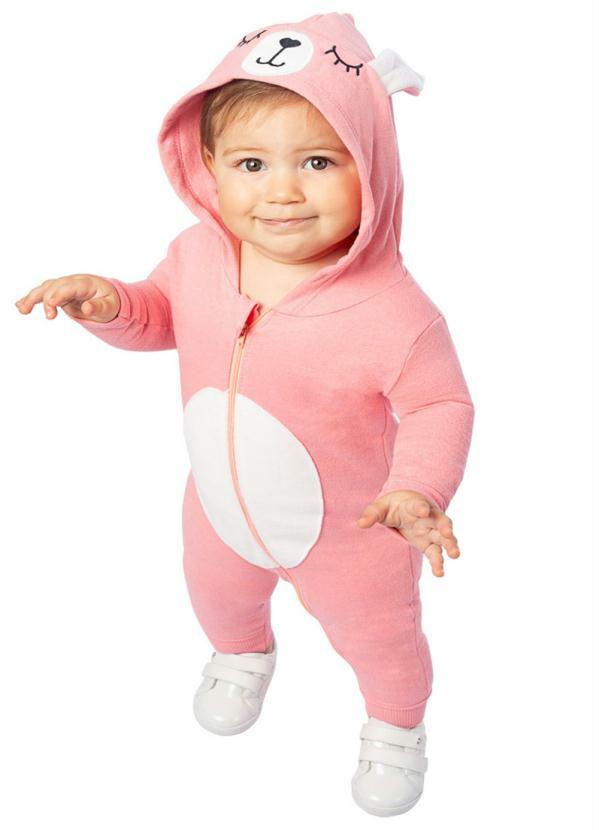 Macacão Rosa - Brandili