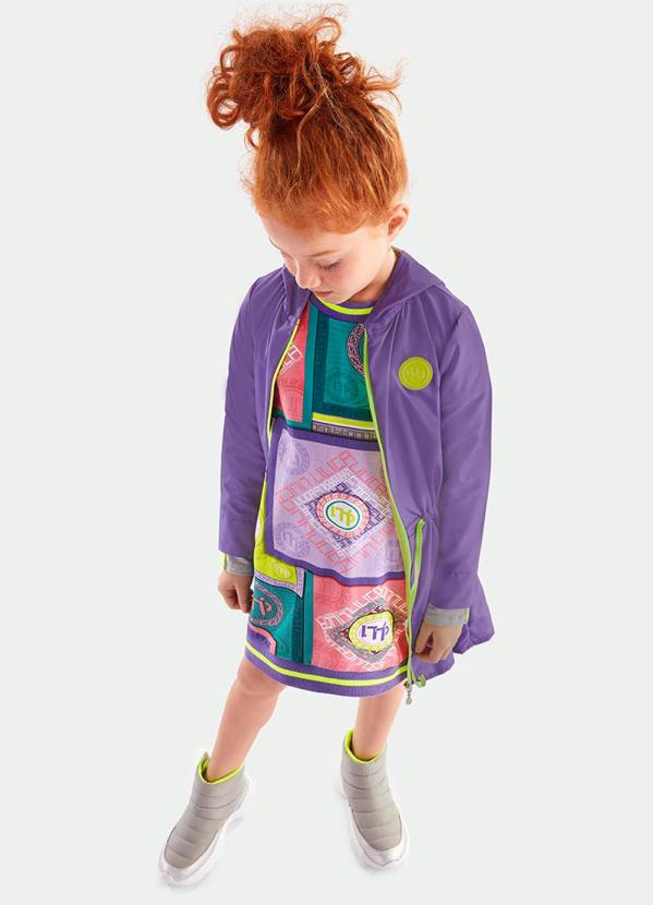 Vestido Infantil Menina Roxo - Lilica Ripilica