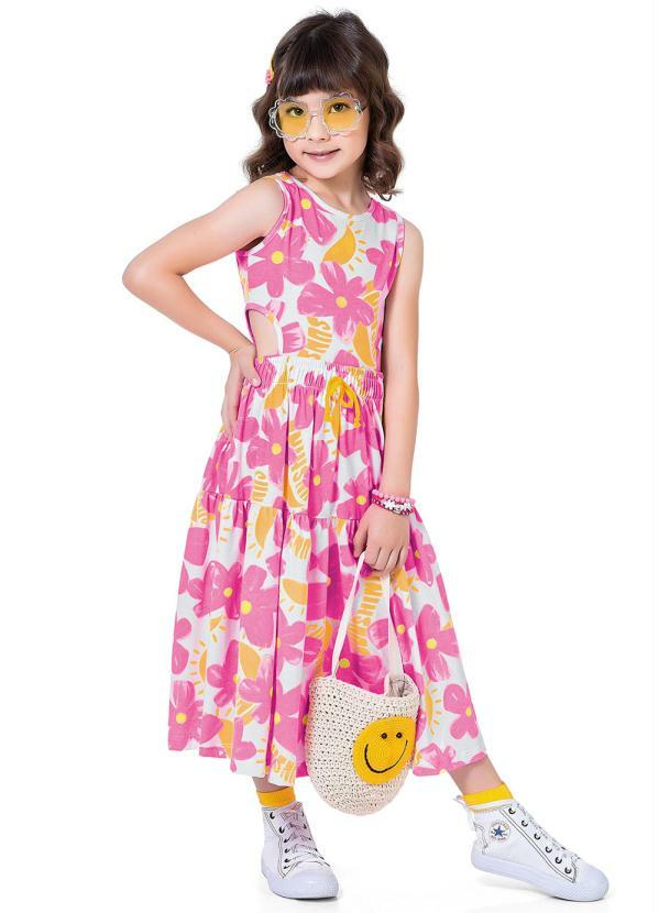 Vestido Rosa - Fakini Kids