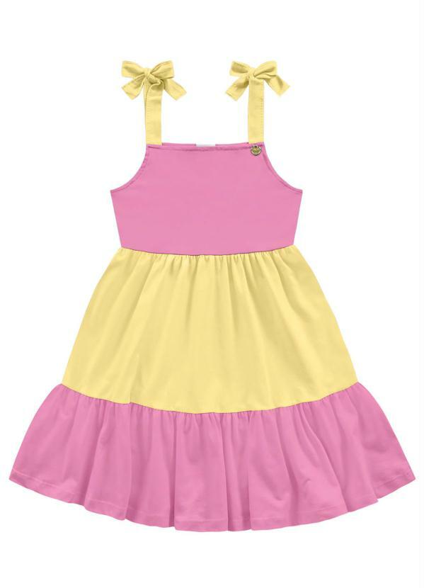 Vestido Rosa - Fakini Kids