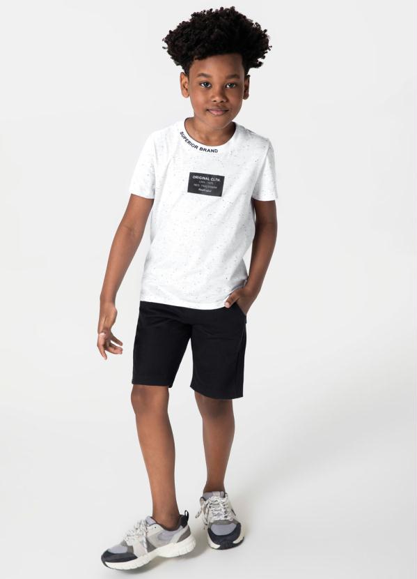 Conjunto Branco Botonê Menino - Carinhoso