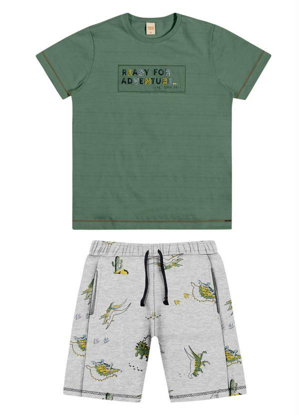 Conjunto Infantil Masculino Ready Verde - Trick Nick