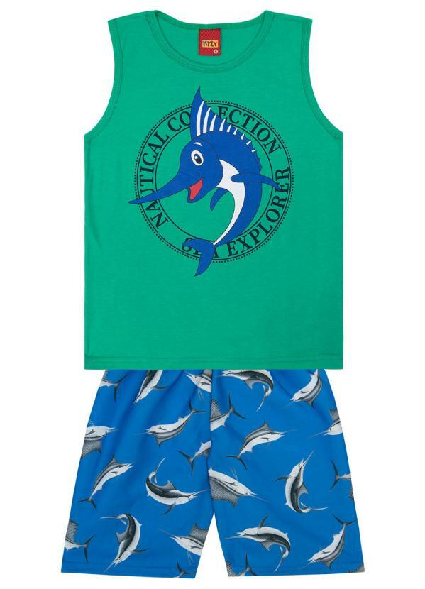 Conjunto Infantil Masculino Verde - Kyly