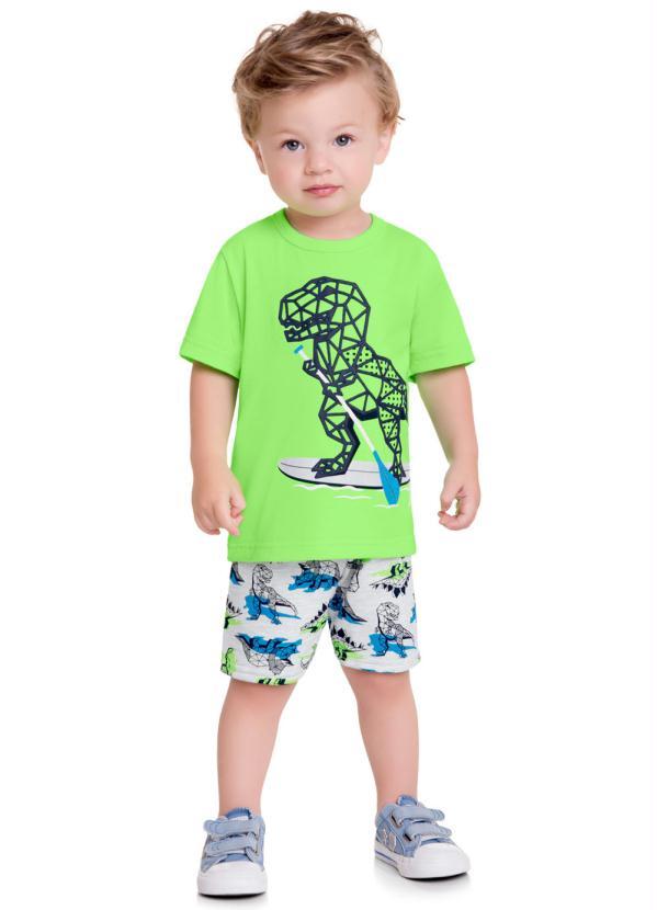 Conjunto Infantil Masculino Verde Kyly conjunto-infantil-masculino-verde-kyly